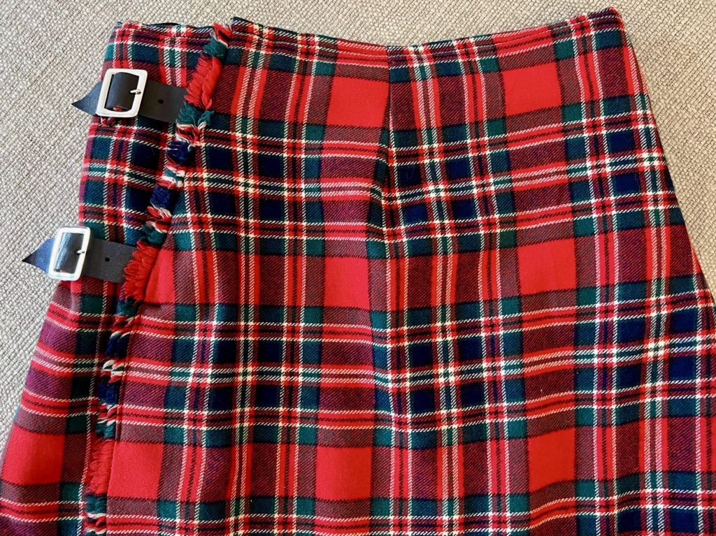 How to Enlarge a Kilt (+Create Accessories!) - Converted Closet